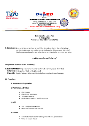 Multigrade Lp Science - A Semi-Detailed Lesson Plan in Science I ...