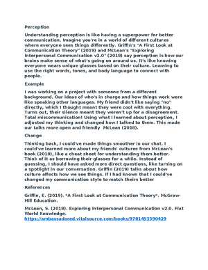 COMM277 Week 2 CCC - enjoy - Week 2 CCC Template: Part 2 – Describing Communication Patterns ...