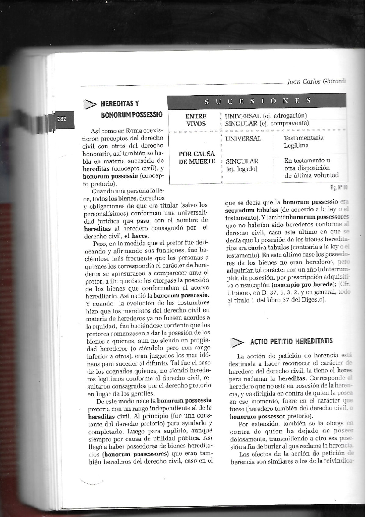 Hereditas y bonorum possessio - Juan Carlos Ghirardi HEREDITAS Y S U C ...