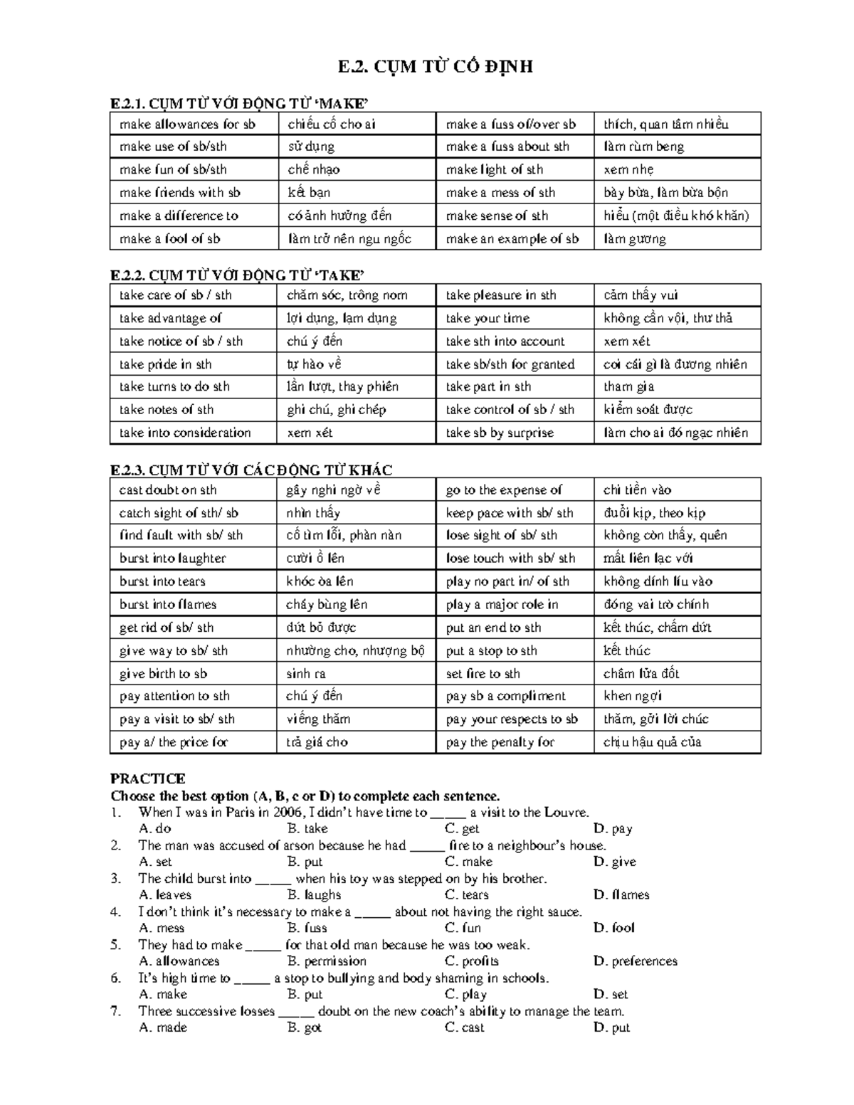 10.-Cụm-từ-cố-định-MAKE-TAKE-20-bộ - E. CỤM TỪ CỐ ĐỊNH E.2. CỤM TỪ VỚI ...