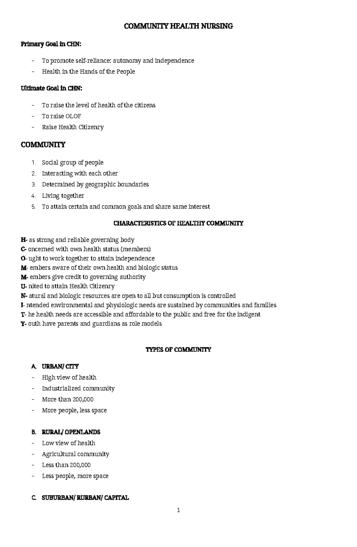 NP1 CHN Handouts - Summary ISBN - International Standard Book Number ...