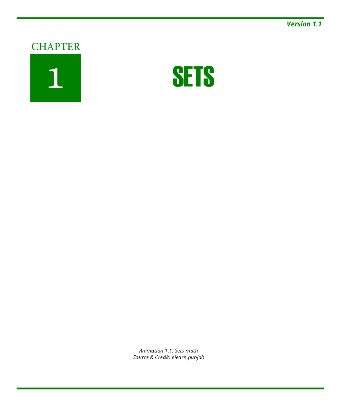 Math 7 - Maths - CHAPTER 1 SETS Animation 1: Sets-math Source & Credit ...
