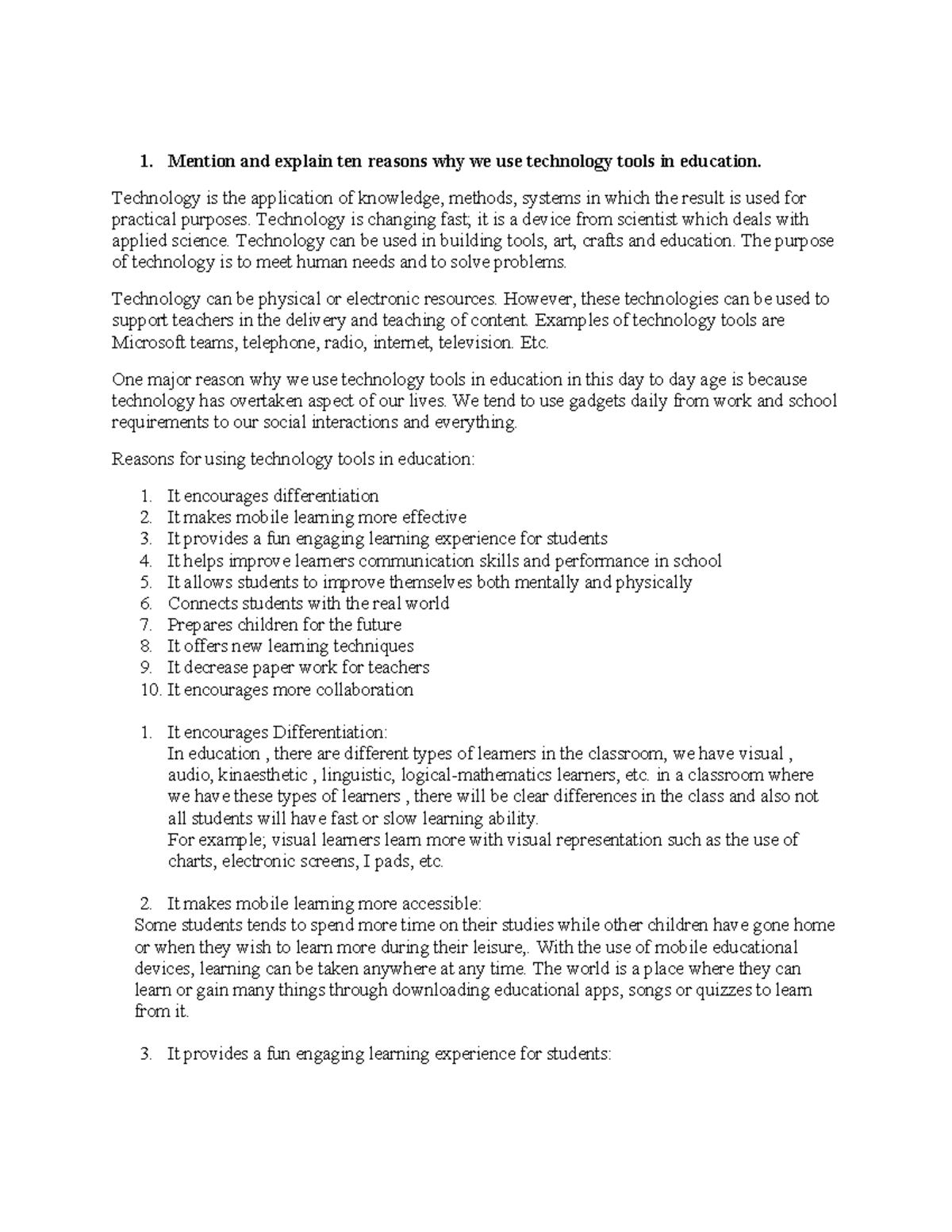 ECE 424 - TASK 2 - the document gives more insight on ICT for children ...