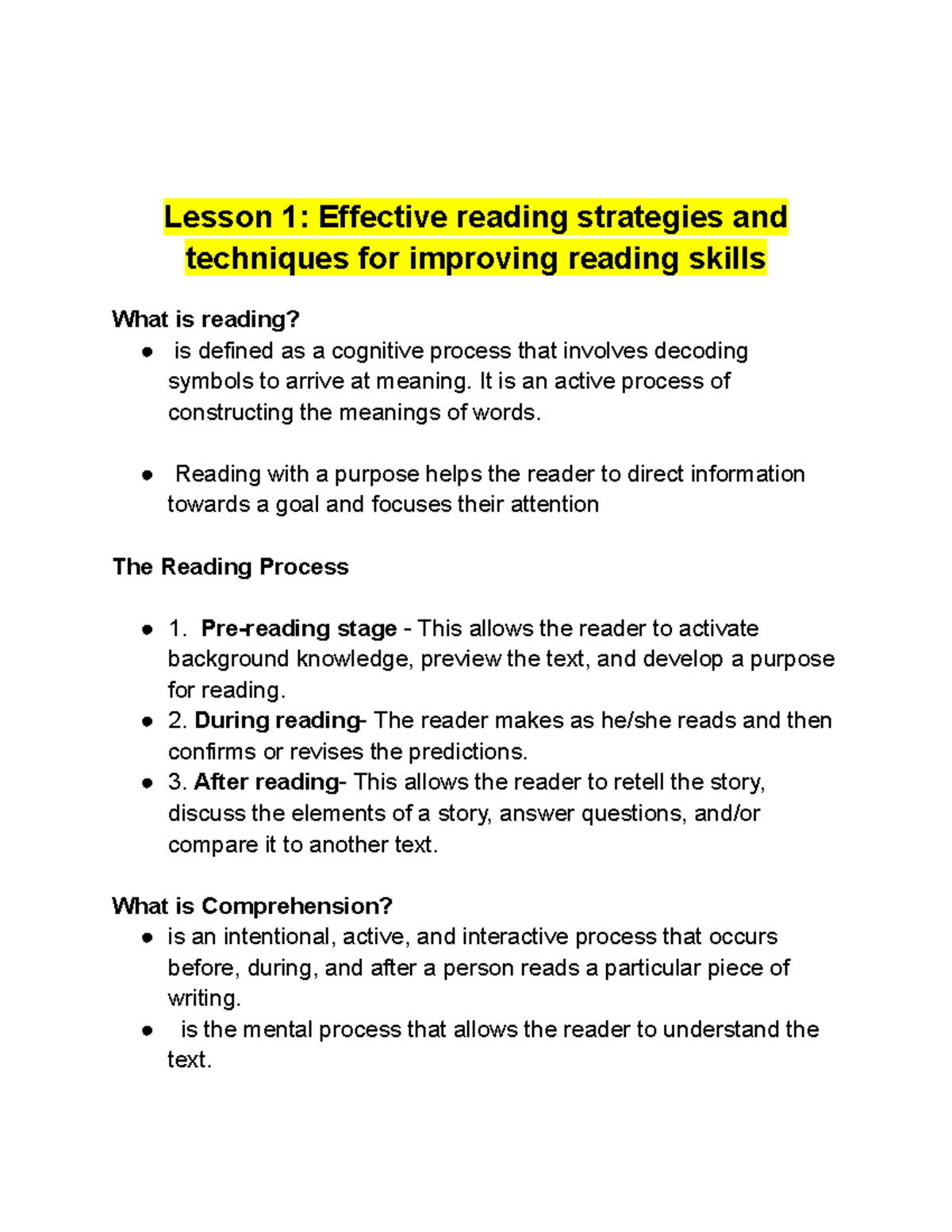 Copy%20of%20 Engacprof - Lesson 1: Effective reading strategies and ...