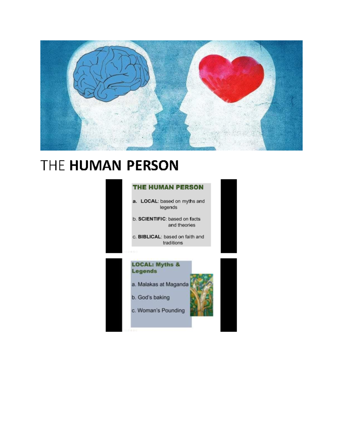 THE Human Person - THE HUMAN PERSON 1. CREATED IN THE IMAGE AND ...
