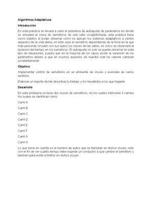 Practica 1 LAB. Sistemas Adaptativos - ACTIVIDAD 1 LABORATORIO DE ...