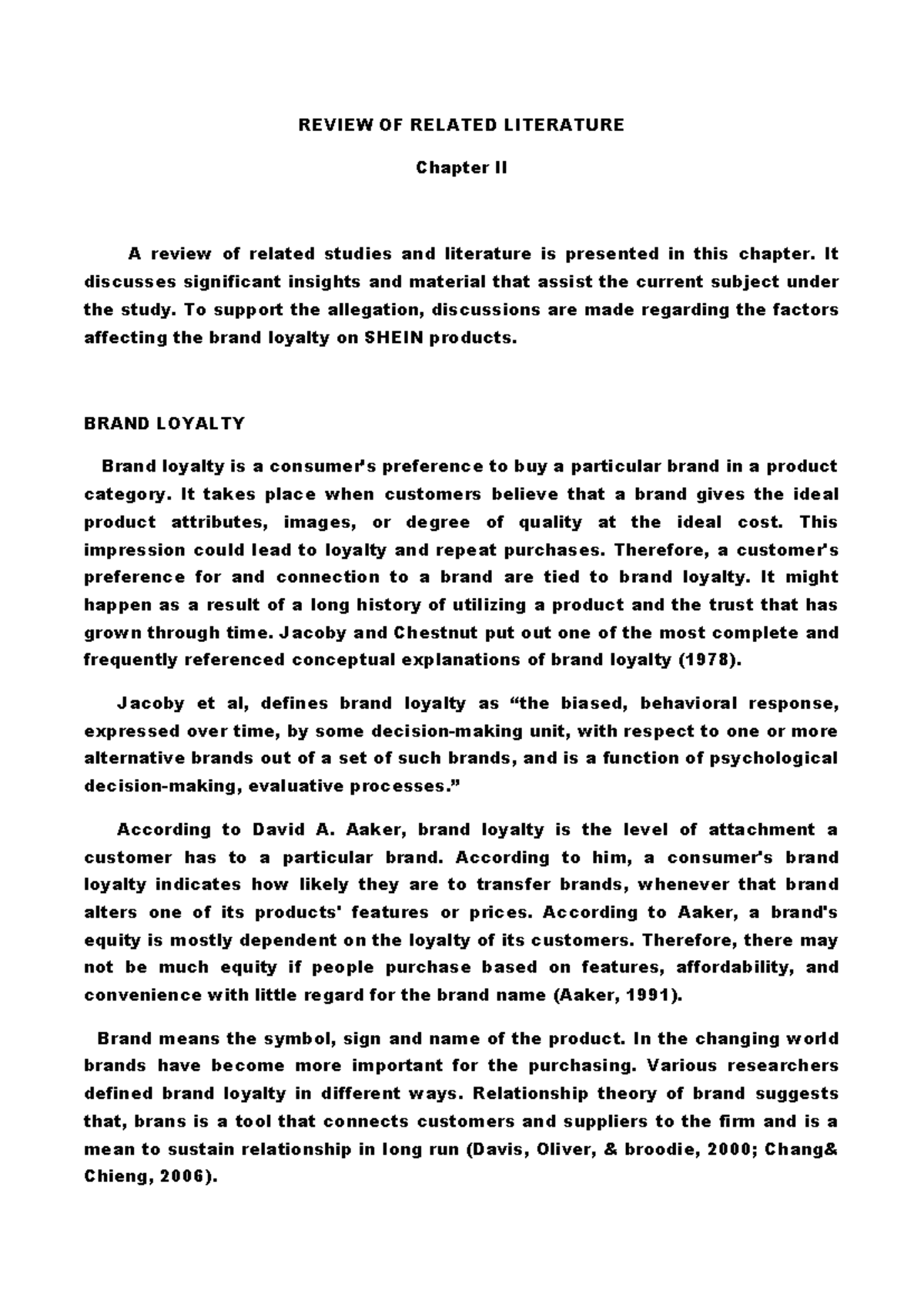 RRL(madi) Final - Review - REVIEW OF RELATED LITERATURE Chapter II A ...
