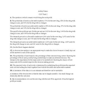 C207 Task 2 - Essay - Elizabeth Mitchell RUNNING HEAD: TASK - Task WGU ...