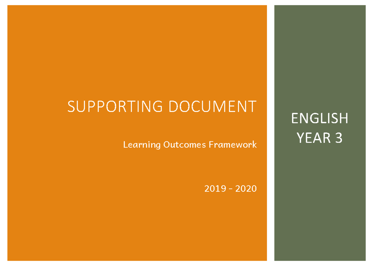 English yr03 Supporting Document for Yr03 Teachers 2019 2020 ...