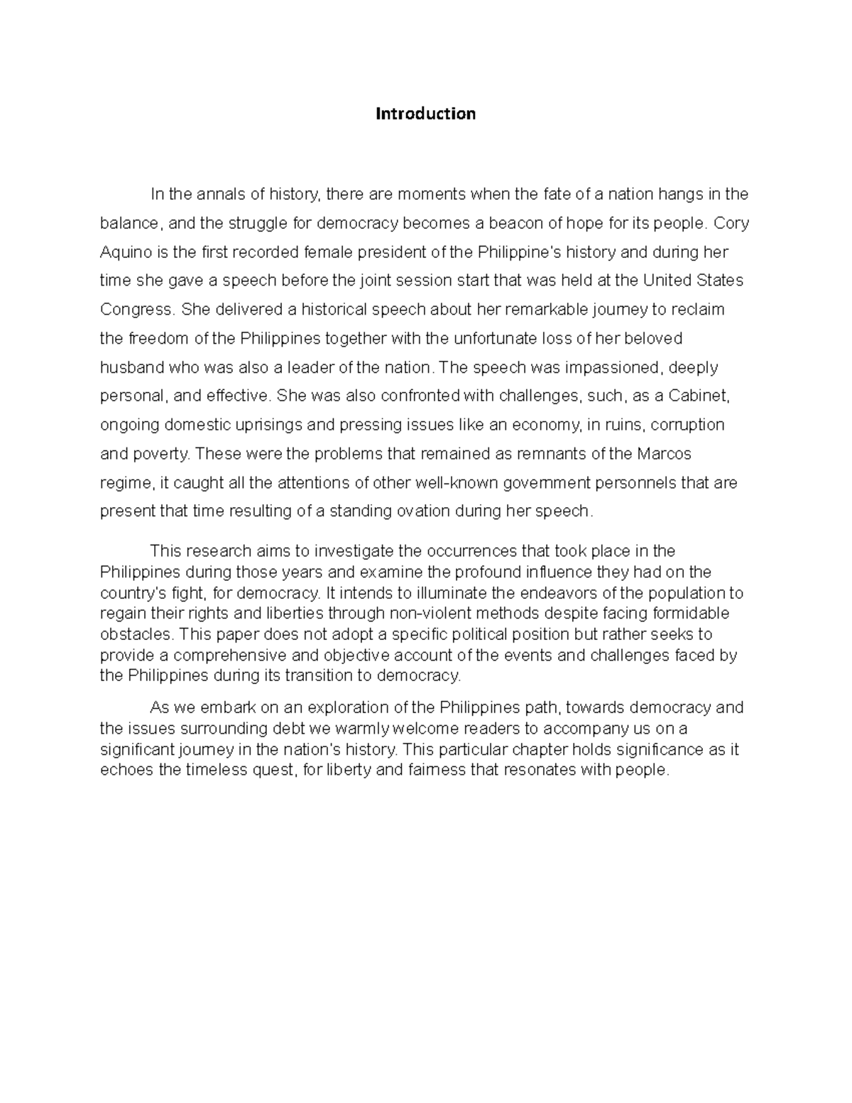 Introduction - aswaw - Introduction In the annals of history, there are ...
