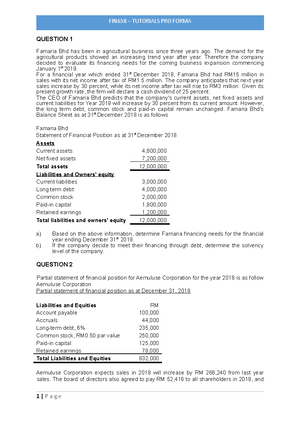 FIN658 Tutorial Chapter 6 FIFO LIFO - QUESTION 1 Below are the details of inventory purchased ...