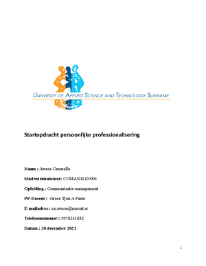 Final Marketingplan Paloma Rijst Coman - Projectleden: Alantee Chanilda ...