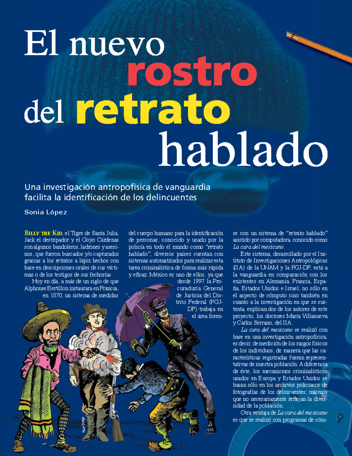 El nuevo rostro del retrato hablado - ¿cómoves? f e b r e r o d e 1 9 9 ...