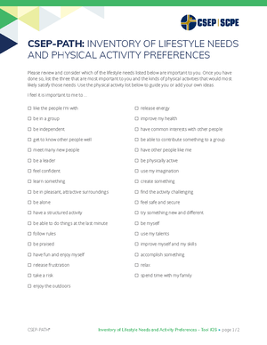 Tool 12 Pasbq Adults CSEP PATH 2019 - PASB-Q Adults – Tool #12 page 1 / 2 Canadian Society for ...