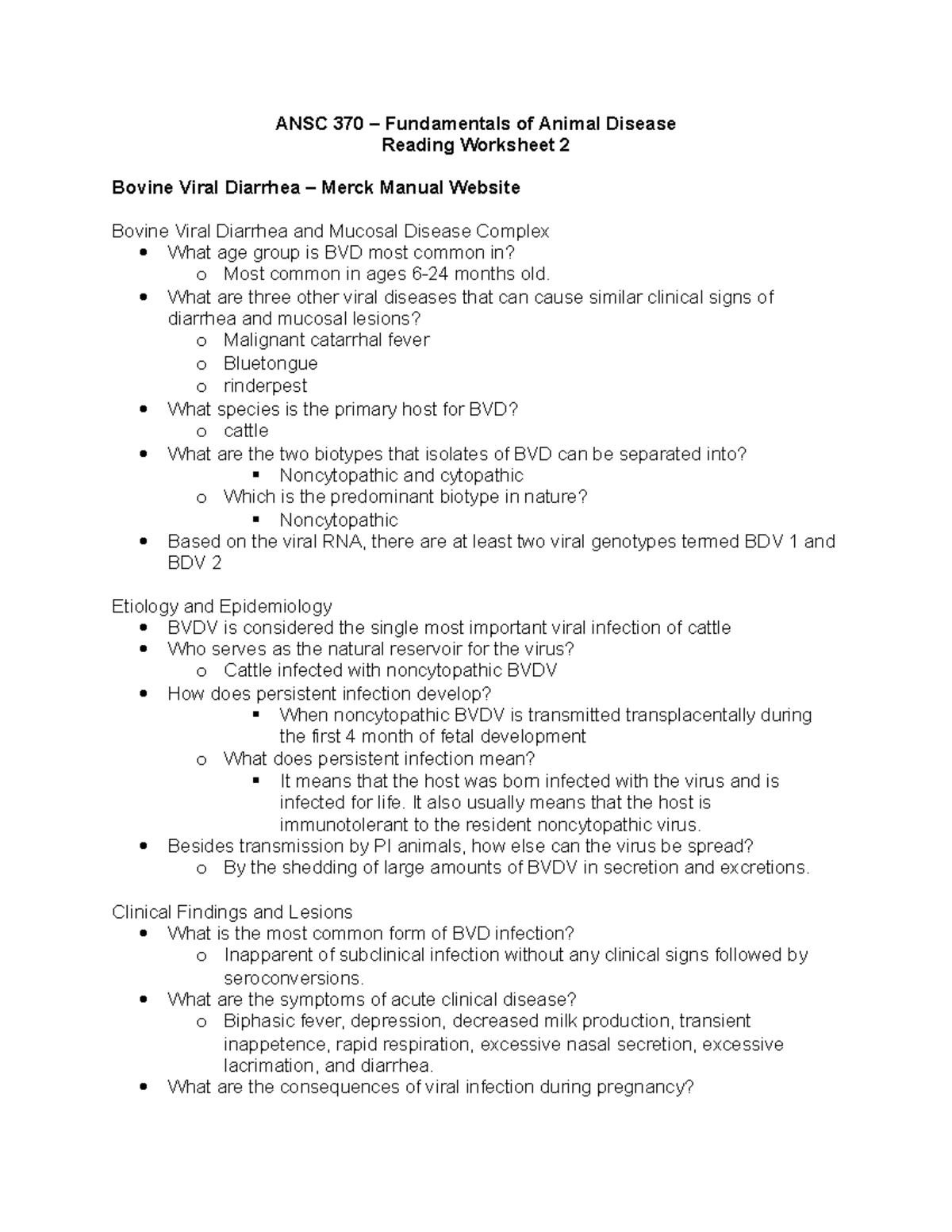 study-guide-diseases-ansc-370-fundamentals-of-animal-disease