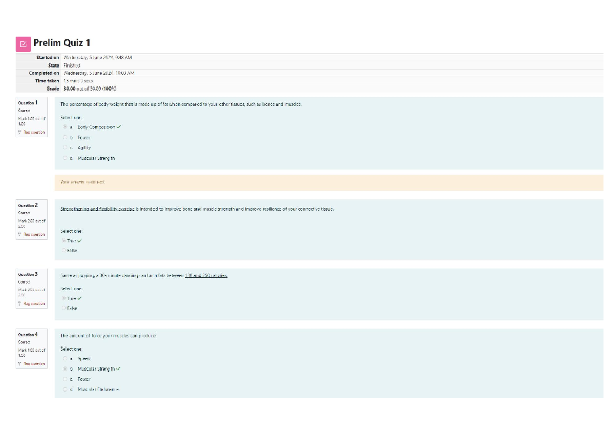 Physical Activities Toward Health and Fitness 3 Prelim 1 - Studocu