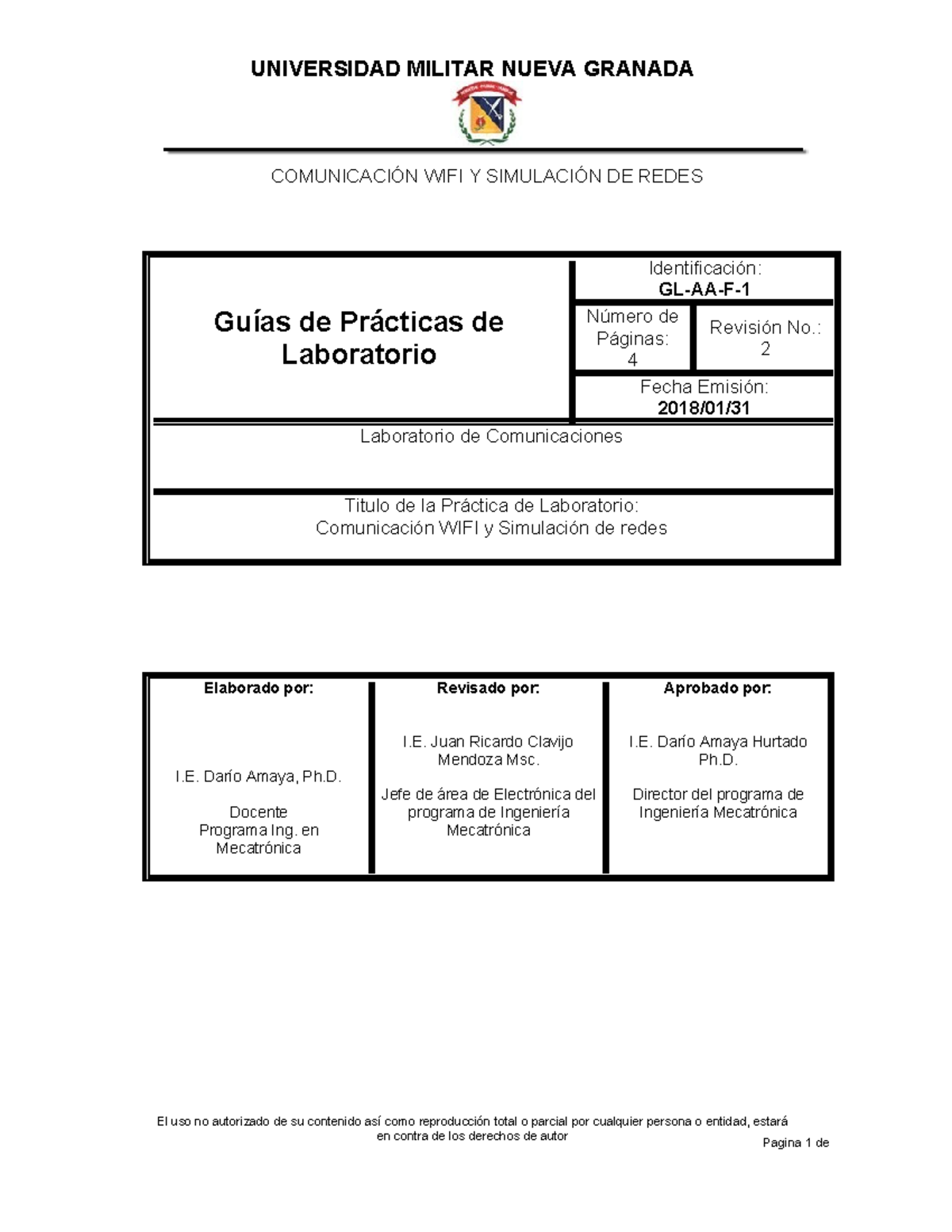 2. Comunicación WIFI Y Simulación DE Redes - COMUNICACIÓN WIFI Y SIMULACIÓN DE REDES Guías de ...