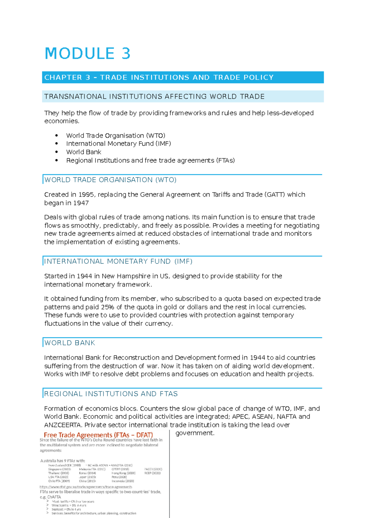 Module1 on the international marketing research module - MODULE 3 ...
