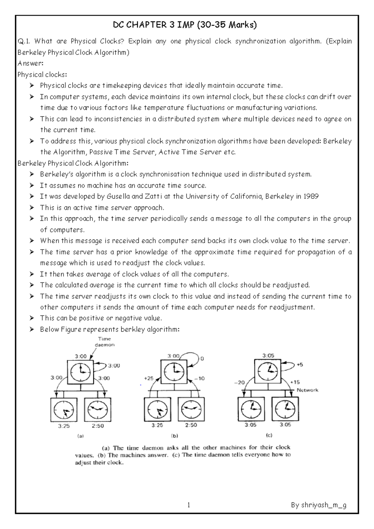 DC Chapter 3 IMP - Jjj - DC CHAPTER 3 IMP (30- 35 Marks) Q. What are ...