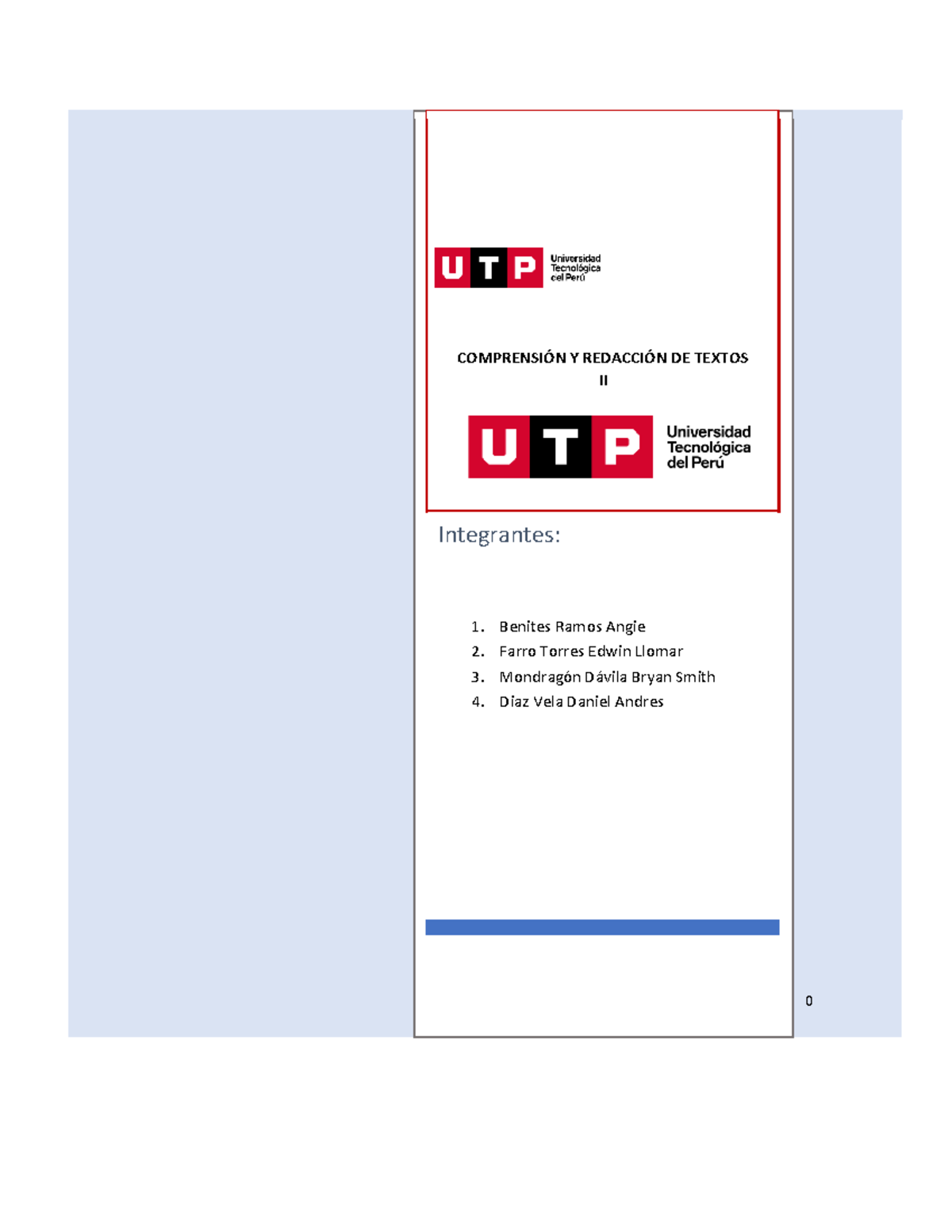 Tarea - Autoevaluación del artículo de opinión - COMPRENSI”N Y REDACCI”N DE TEXTOS II 0 ...