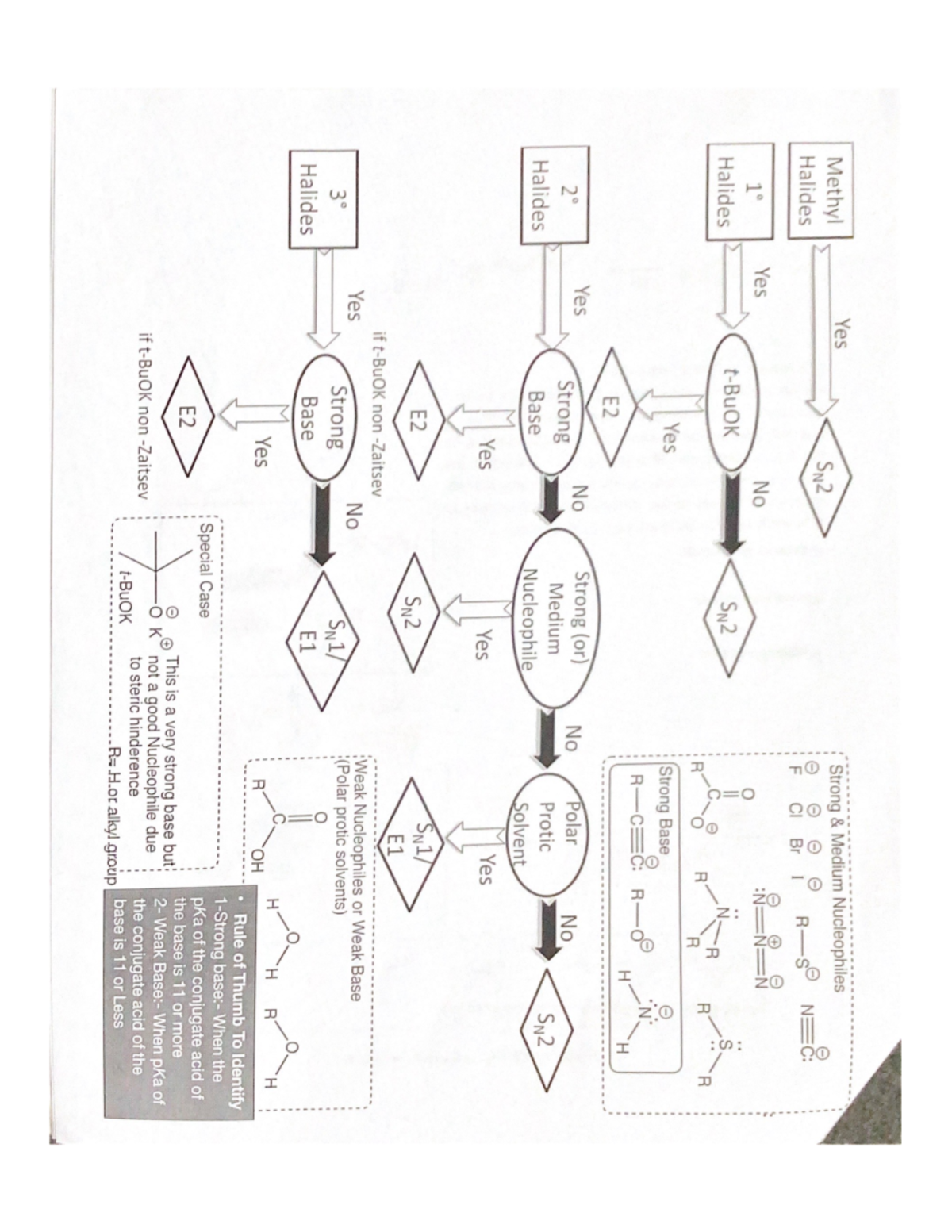 Sn1 Vs E1 Vs Sn2 Vs E2 - Guide to determine whether a reaction is Sn1 ...