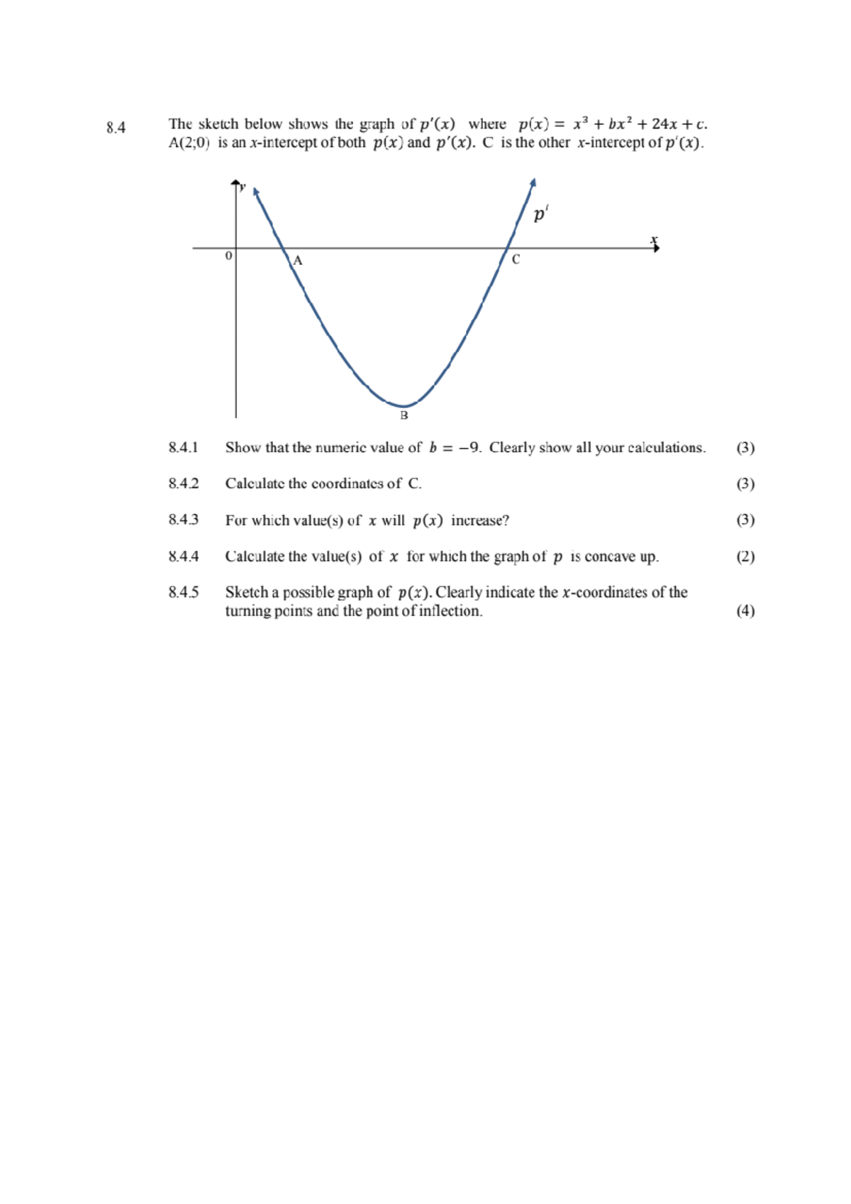 Gr 12 cal. functions - tests - Studocu