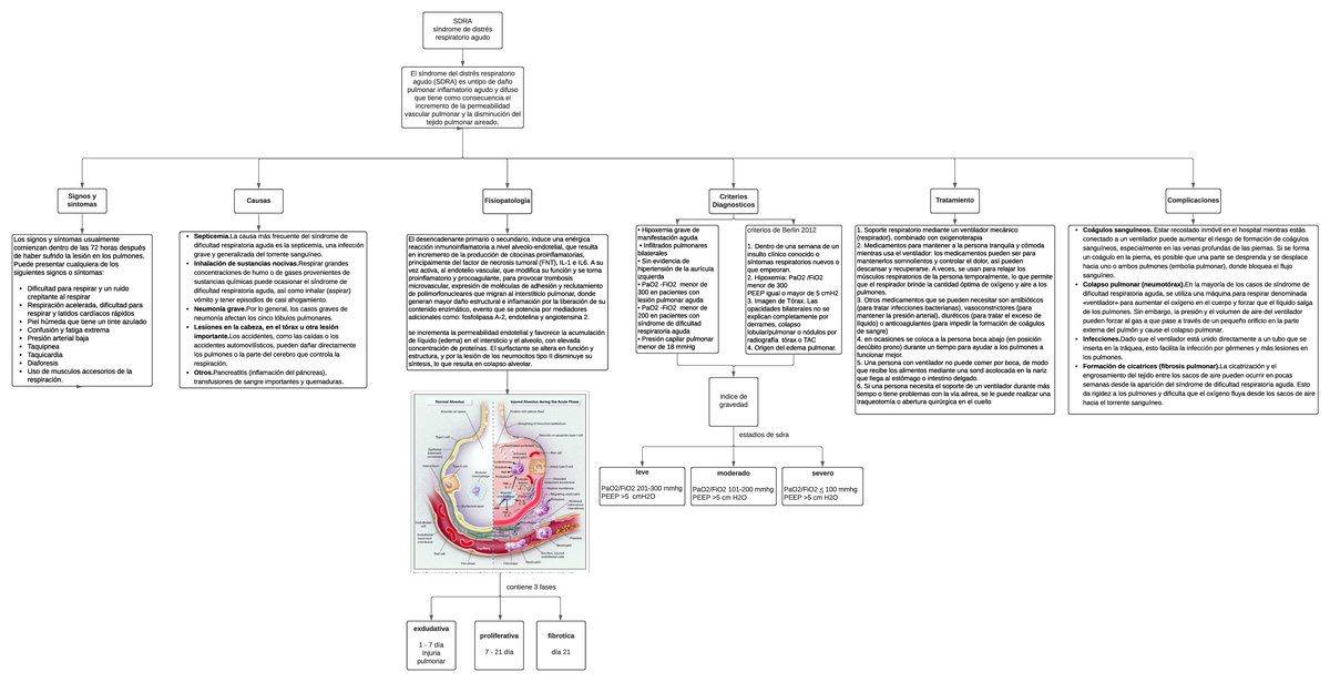 Sdra - descripcion completa del sindrome de distres respiratorio agudo ...