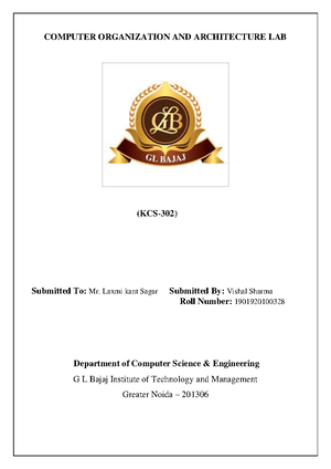 Os practical file - Experiment No: 2(i) Objective: Execute various UNIX system calls for ...