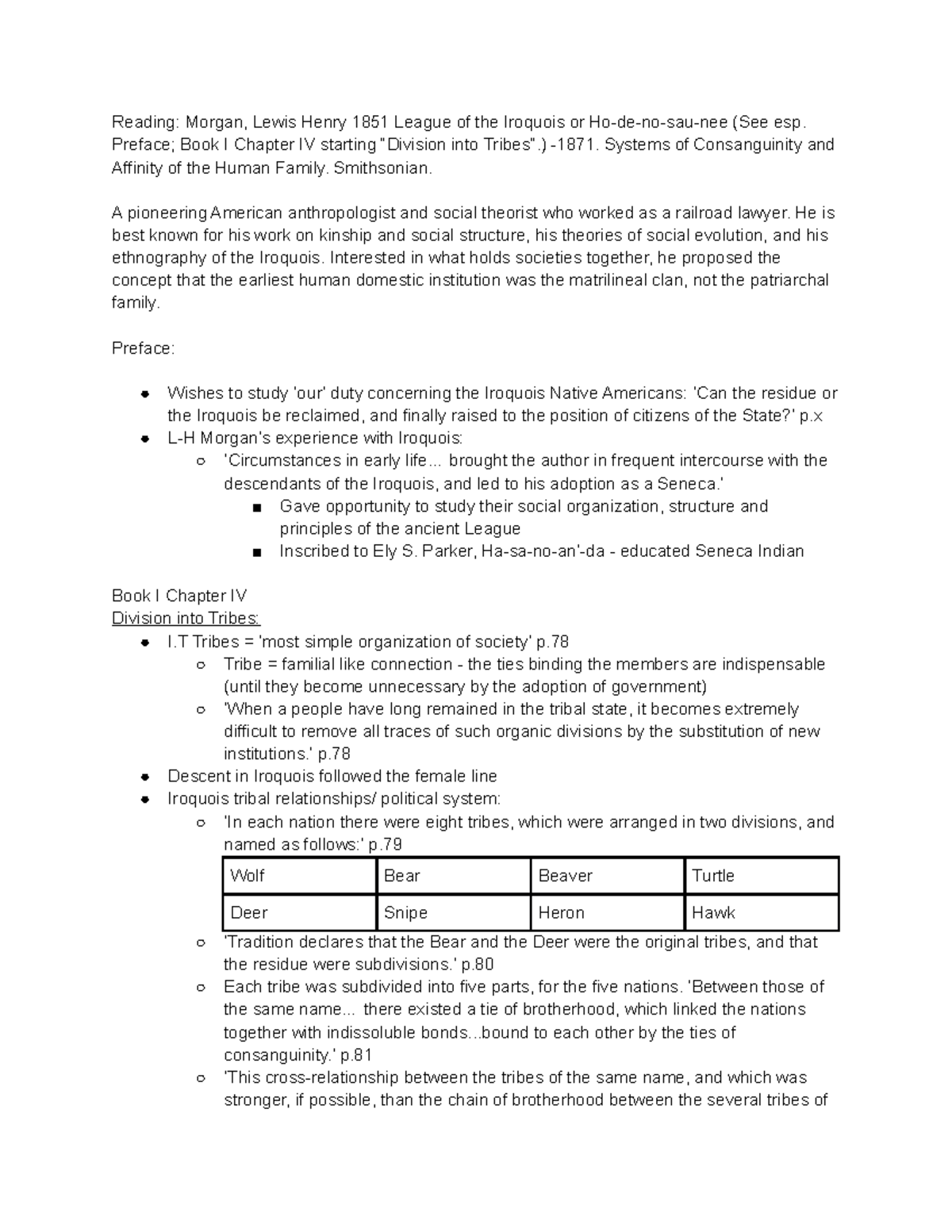 Reading Morgan, Lewis Henry 1851 League of the Iroquois or Ho-de-no-sau ...