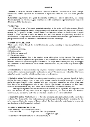 Module 3 new - Its lecture notes - MODULE 3 General layout of treatment ...
