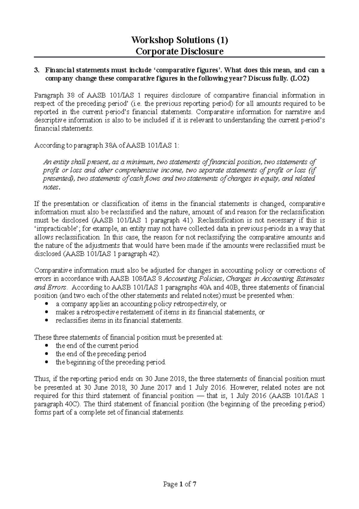 Workshop Solutions(1)-Corporate Disclosure - Workshop Solutions (1 ...