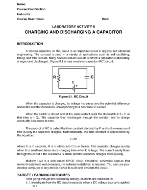 WS 1 (Familiarization with Electrical Symbols) - Name: Course/Year ...