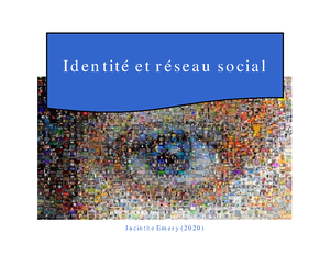 Identité et interactions sociales C3 - Identité et interactions ...