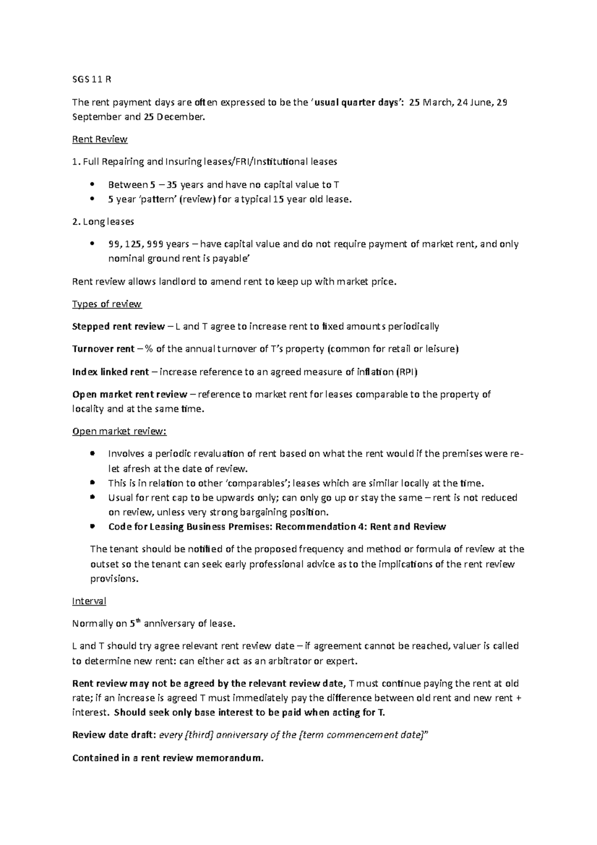 sgs-11-r-rent-review-sgs-11-r-the-rent-payment-days-are-often