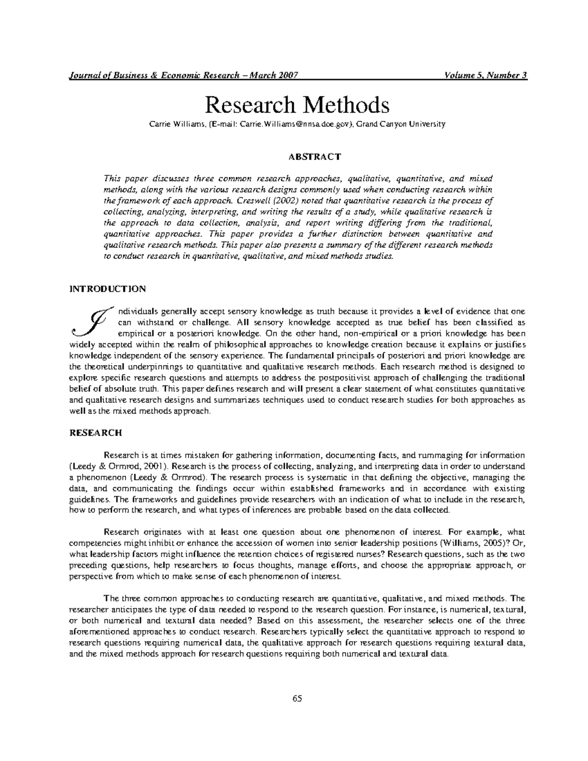 Ciadmin,+Journal+manager,+2532 10125 1 CE - Research Methods Carrie ...