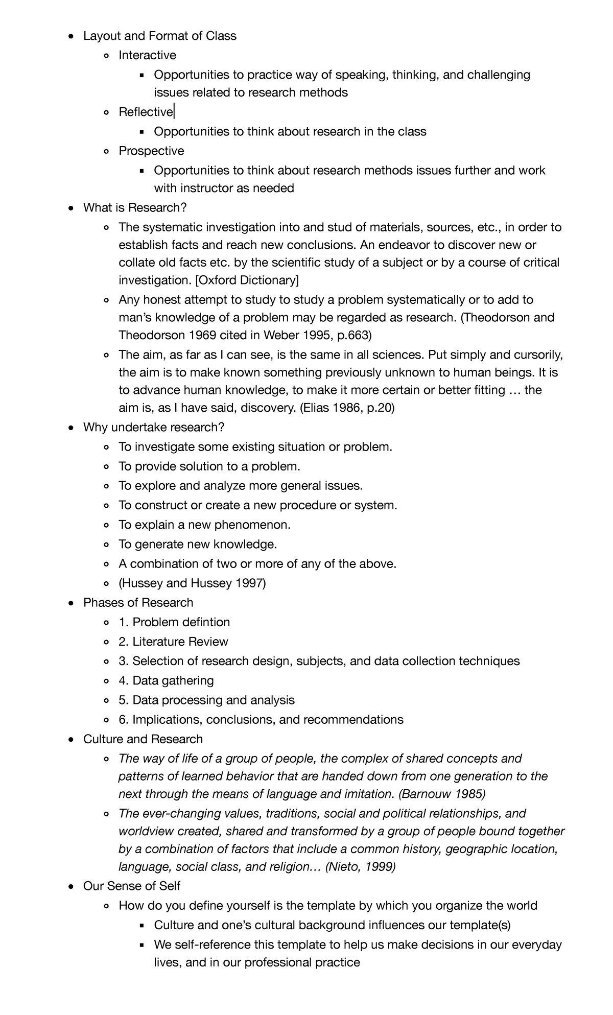 Lecture 01 - Dr. Maria Jimenez - Layout and Format of Class Interactive ...