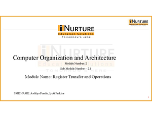 Question Bank solution COA consolidated - Module 1 Basic Structure of ...