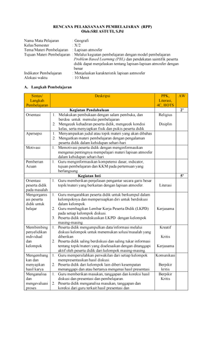 3 - apa yeah - LKPD Geografi Kelas XI SMA Mitigasi Bencana Alam I 1 ...