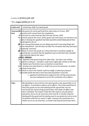Case Summary of Beck v R - APPELLANT Valmae Fay Beck CITATION R v Beck ...