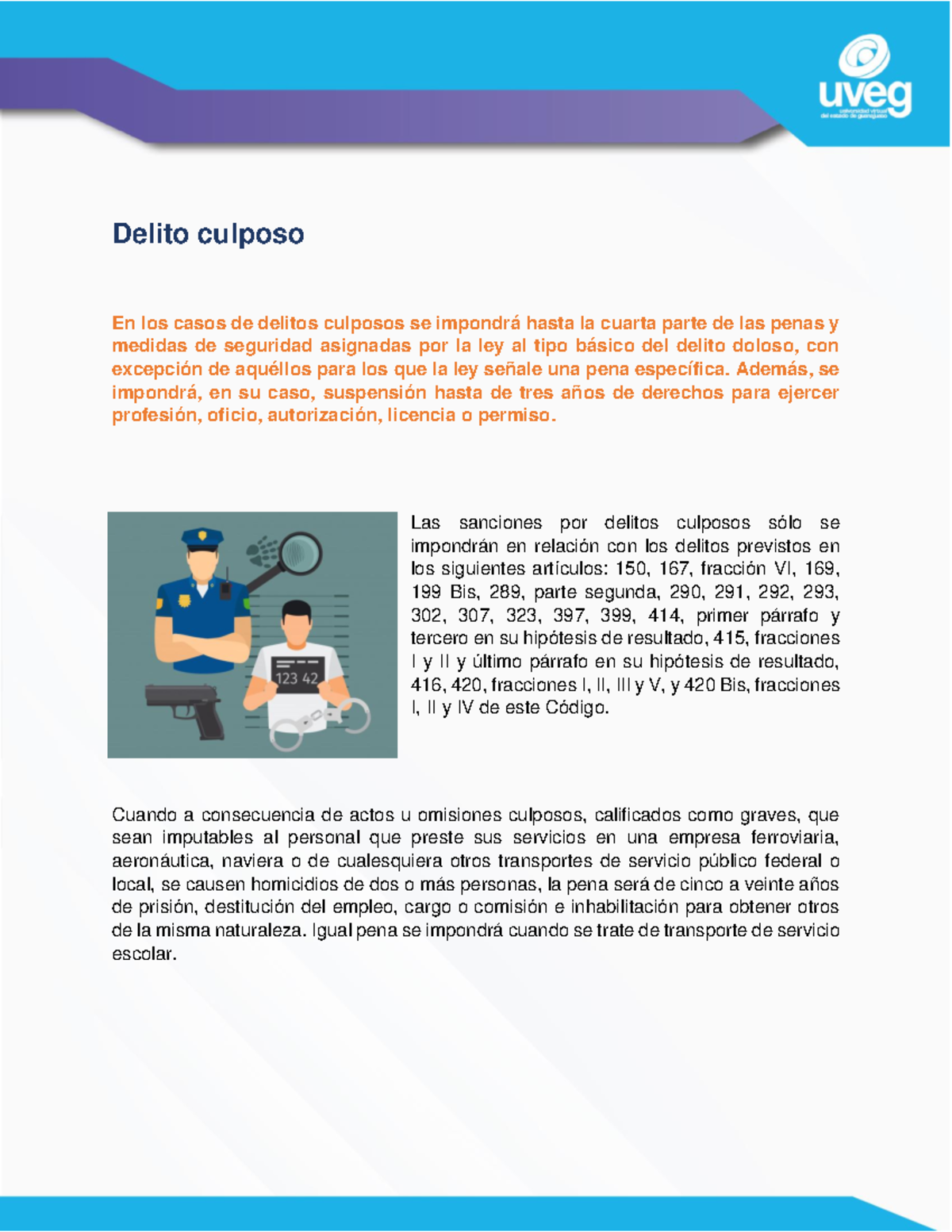 DP2 L12 Delito culposo para aybur merjor la informacion conec - Delito ...