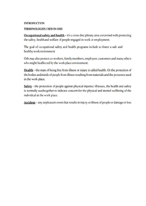 Site Preliminary works Notes - WEEK 2: PRELIMINARY SITE ACTIVITIES When ...