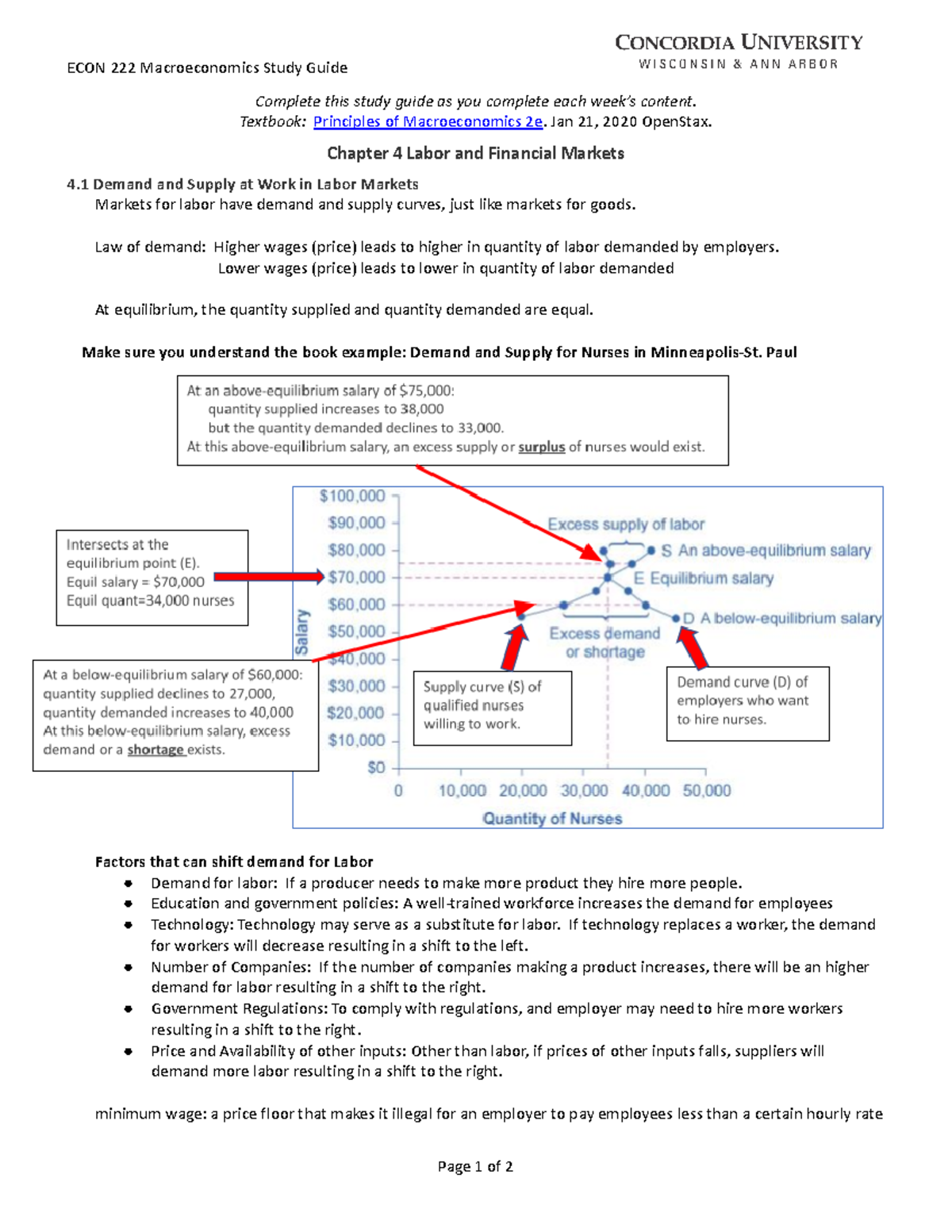 UTF-8''ECON%20222%20Study%20Guide%20CH%204 - ECON 222 Macroeconomics ...