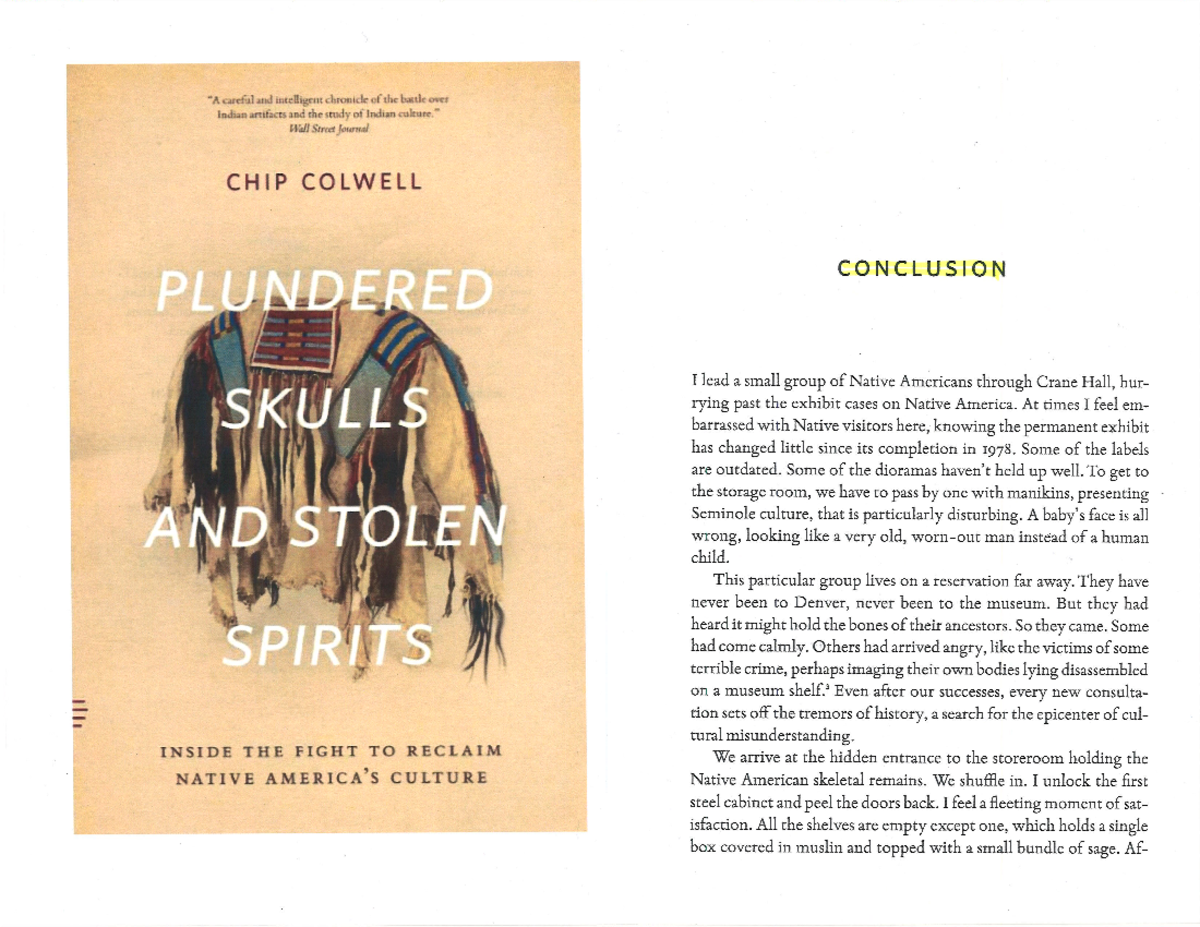 Colwell's Conclusion (REL 201) - REL 201 - Studocu