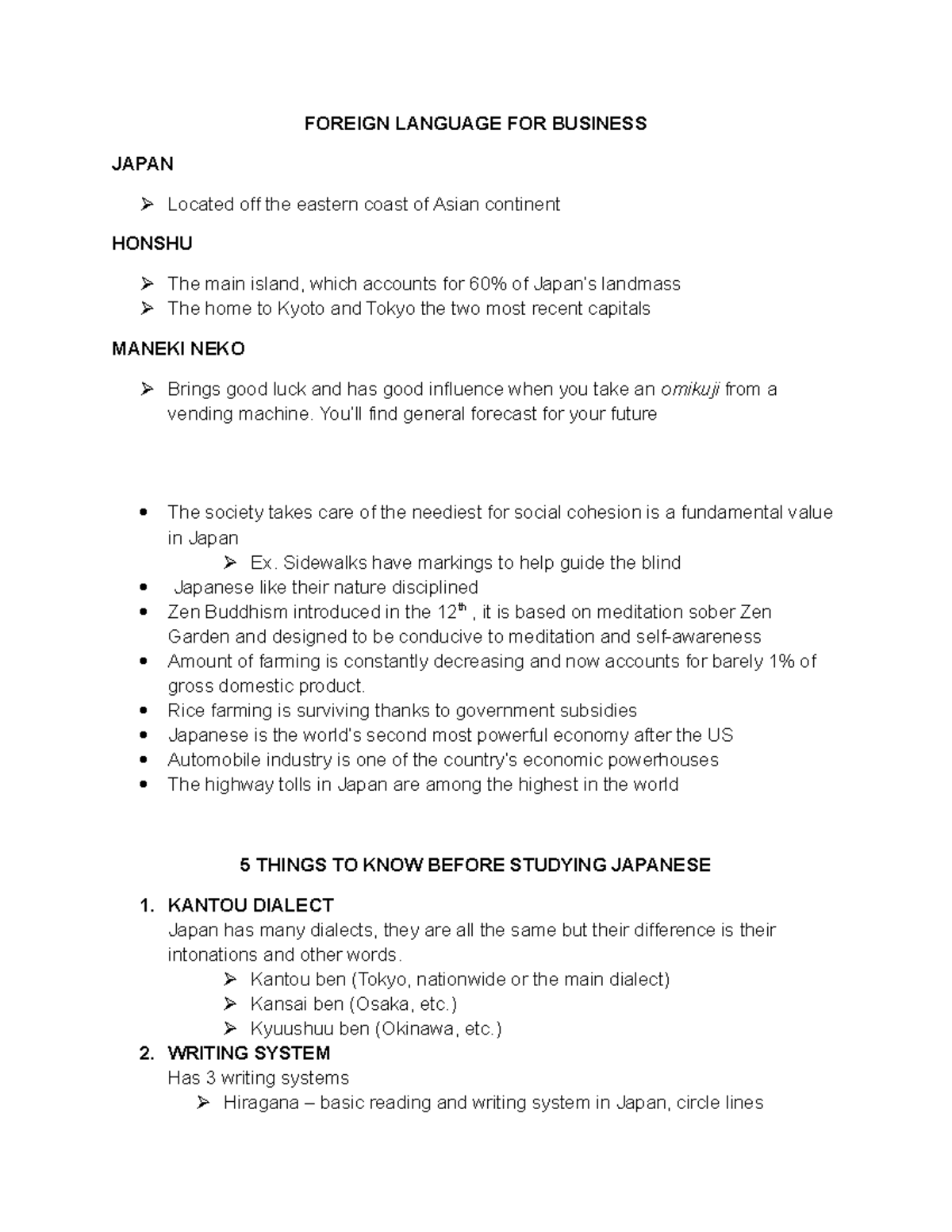 Japan- Introduction 5 things to know when learning japanese - FOREIGN ...