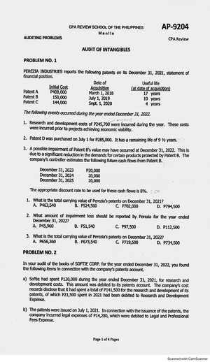 Audit program for PPE - Audit program for property, plant and equipment ...