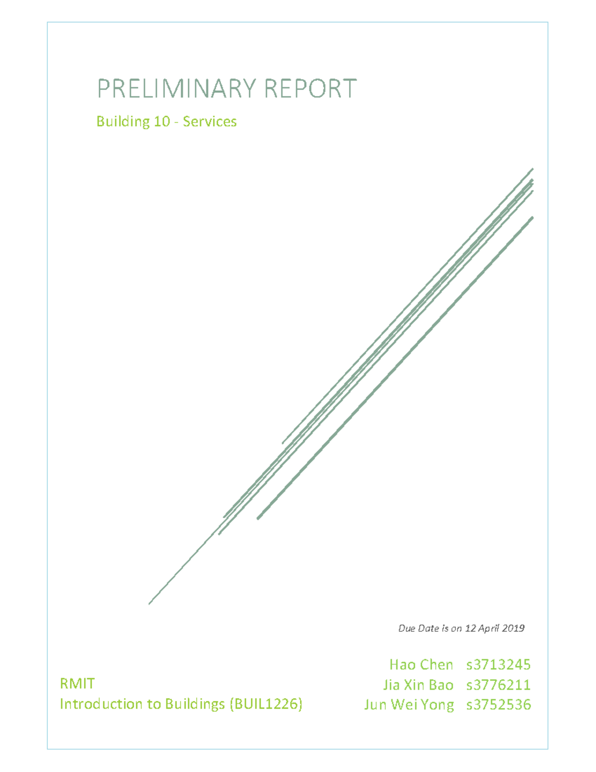 Assignment 1 2019-2020 Construction Processes RMIT - RMIT Introduction ...
