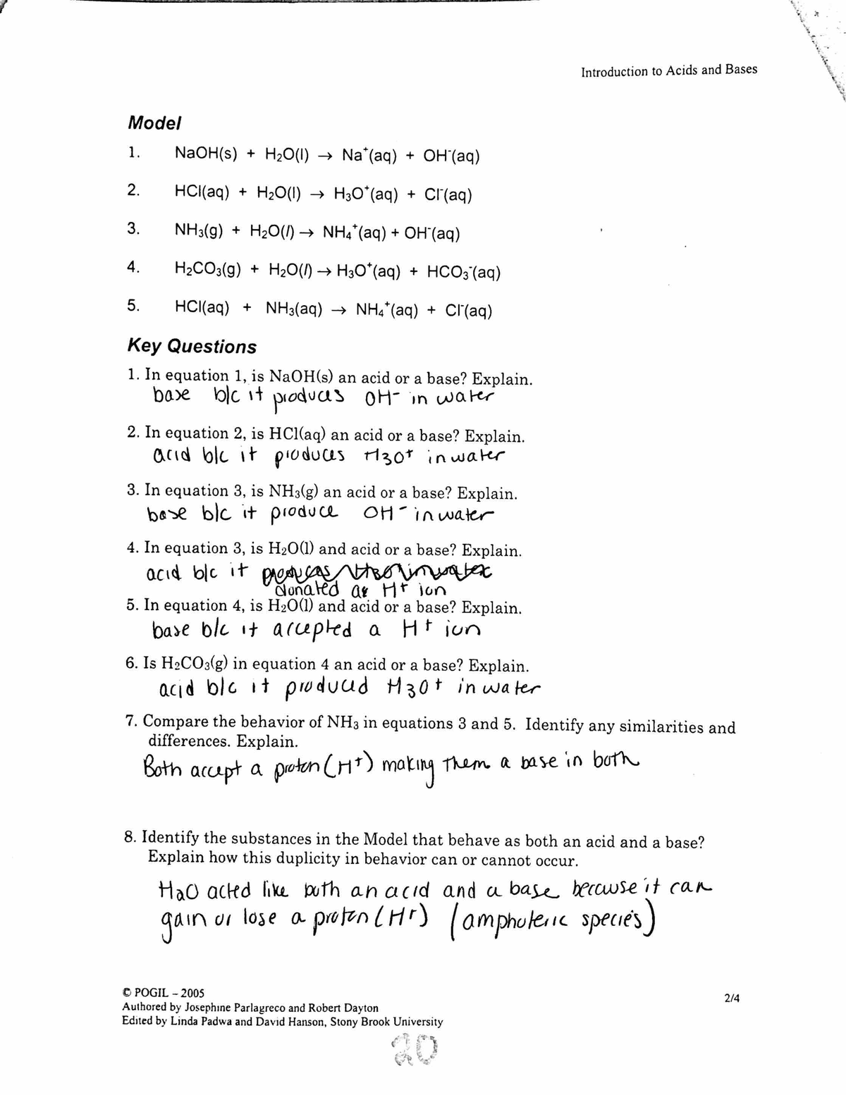 Acid base answer key - Studocu