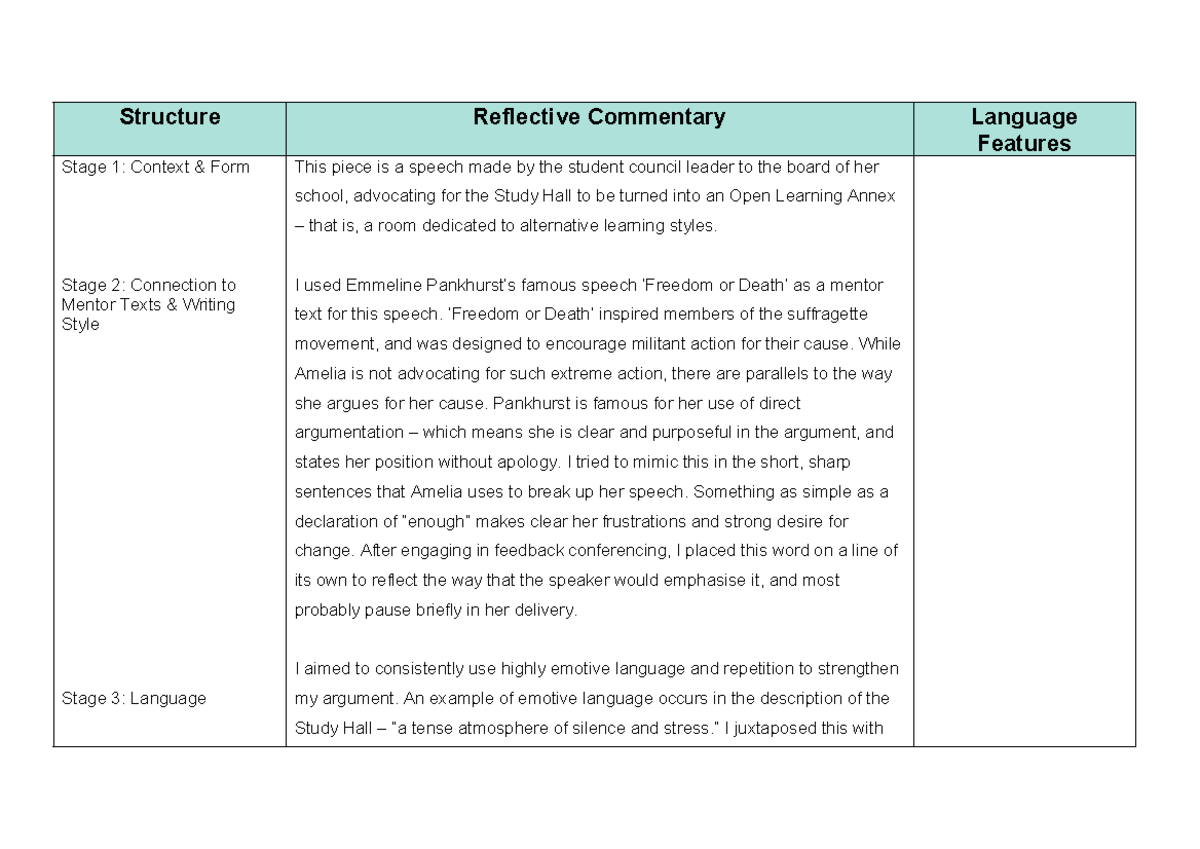SOI model text - can use for an argument analysis when writing about ...