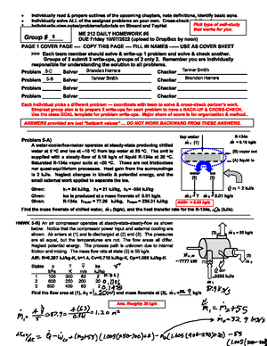 ME 212 Group HW 11 - ME 312 - Studocu