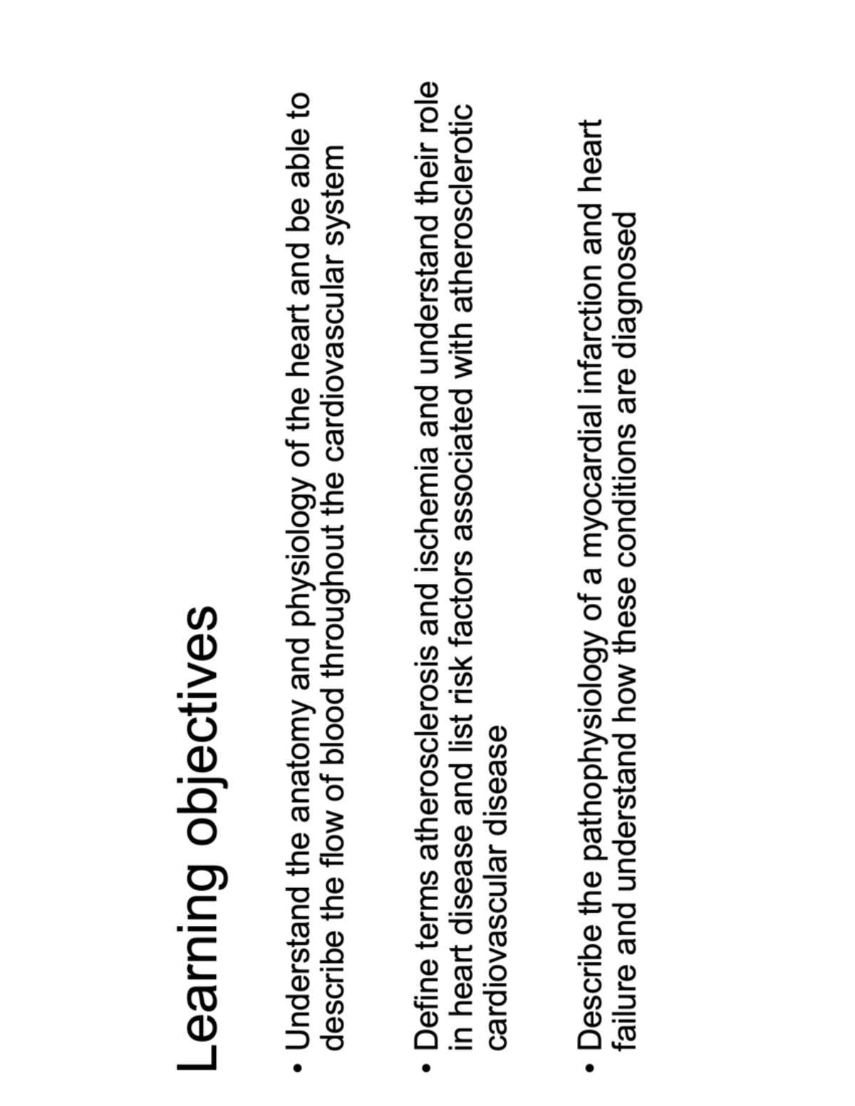 Learning Objectives - Studocu